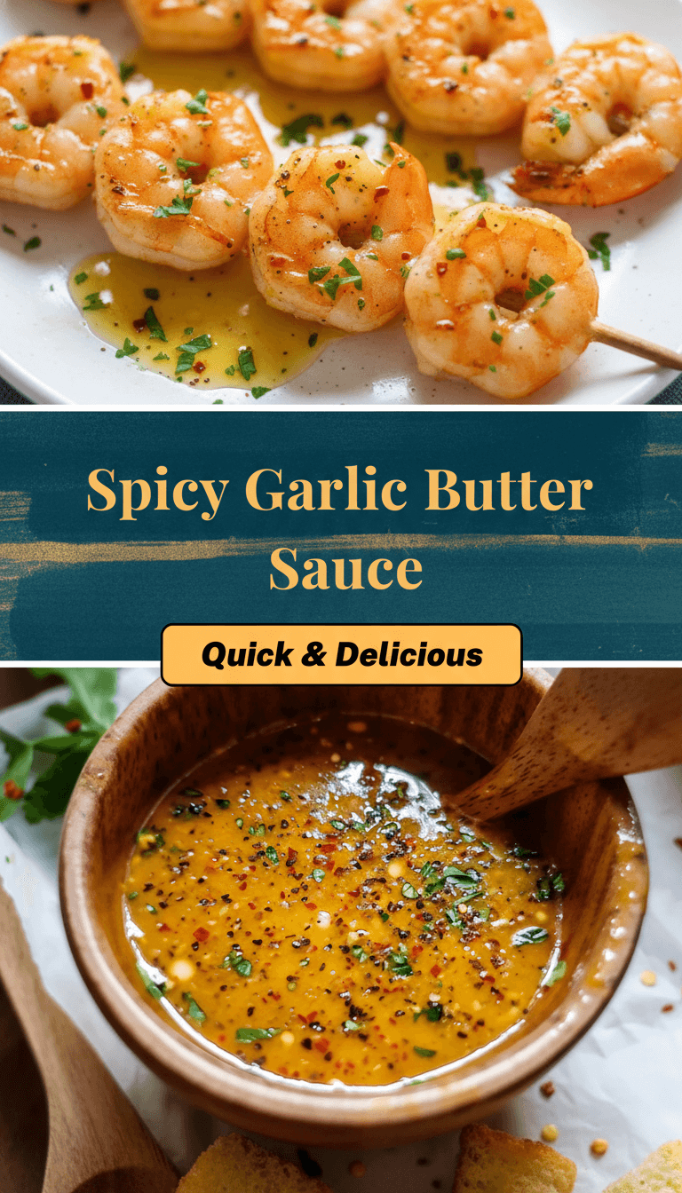 Spicy Garlic Butter Sauce – optimalrecipes