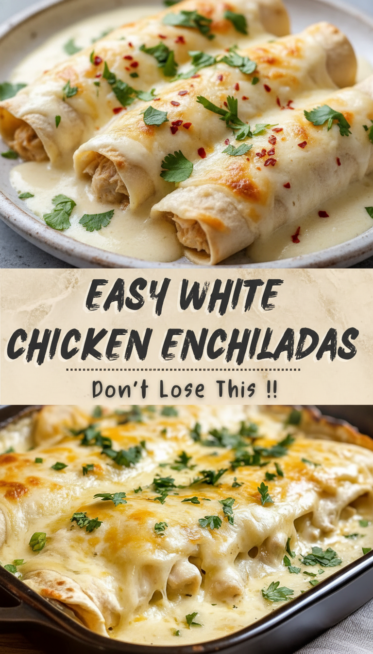 White Chicken Enchiladas – optimalrecipes